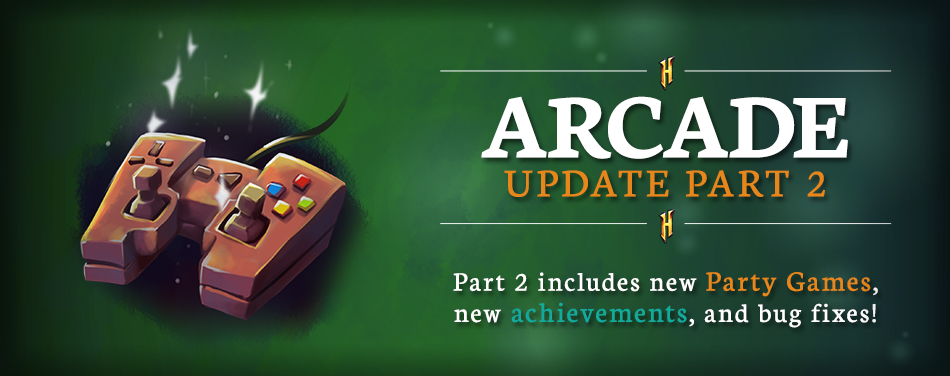 Arcade Update (2/2) - New Party Games, New Achievements Game ...